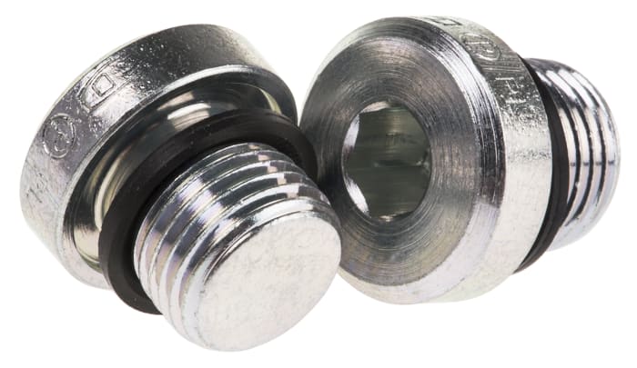 VSTI1/8EDCF Parker | Parker, Steel Hydraulic Blanking Plug, Max ...