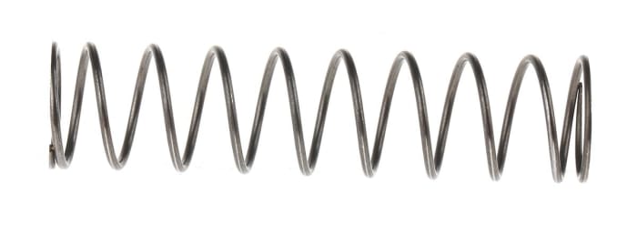 RS PRO | RS PRO Alloy Steel Compression Spring, 55.5mm x 13.5mm, 0.61N ...