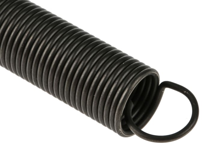 RS PRO | RS PRO Steel Extension Spring, 87.7 mm x 17 mm OD | 751-950 | RS