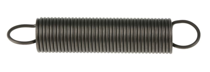 RS PRO | RS PRO Steel Extension Spring, 87.7 mm x 17 mm OD | 751-950 | RS