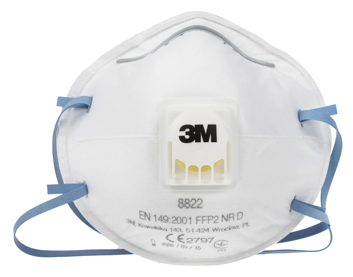 3M 8822 3M | 3M 8000 Series Disposable Face Mask for General Purpose ...
