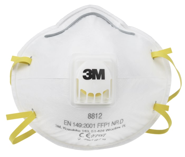 3M 8812 3M | 3M 8000 Series Disposable Face Mask for General Purpose ...