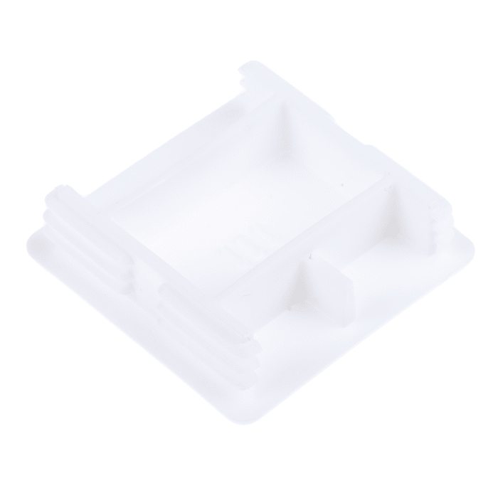 P 1 2240 W Unistrut | Unistrut White Polyvinyl Chloride End Cap 41 x 41 ...