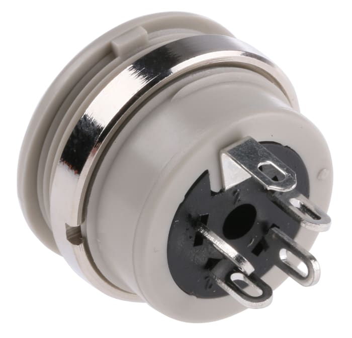 930951517 MAB 4100 Hirschmann | Hirschmann, MAB 4 Pole Din Socket, DIN ...