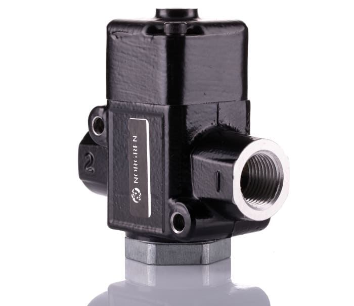 M/1338 Norgren | Norgren 2/2 Pneumatic Solenoid Valve - Pilot/Spring G ...