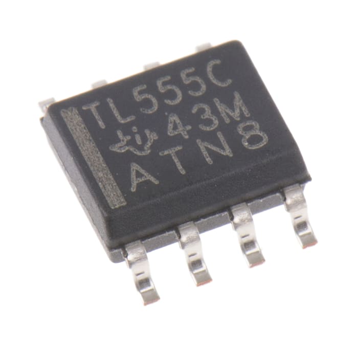 TLC555CD Texas Instruments | Circuito de tiempo TLC555CD, 2MHZ SOIC, 8 ...