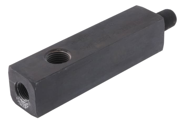 HGA2 Hi-Force | Hi-Force Mounting Block, NPT 3/8-18 Male, NPT 3/8-18 ...
