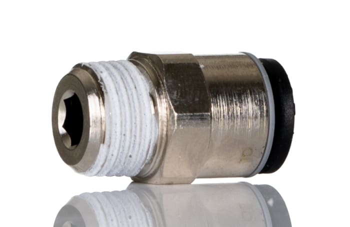 3175 06 10 Legris | Legris LF3000 Series Straight Threaded Adaptor, R 1 ...