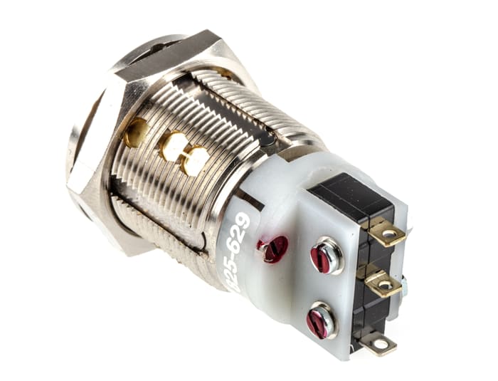 K640042-NI Kaba | Kaba Key Switch, SPDT, 5 A @ 250 V ac 2-Way Flat-Key ...