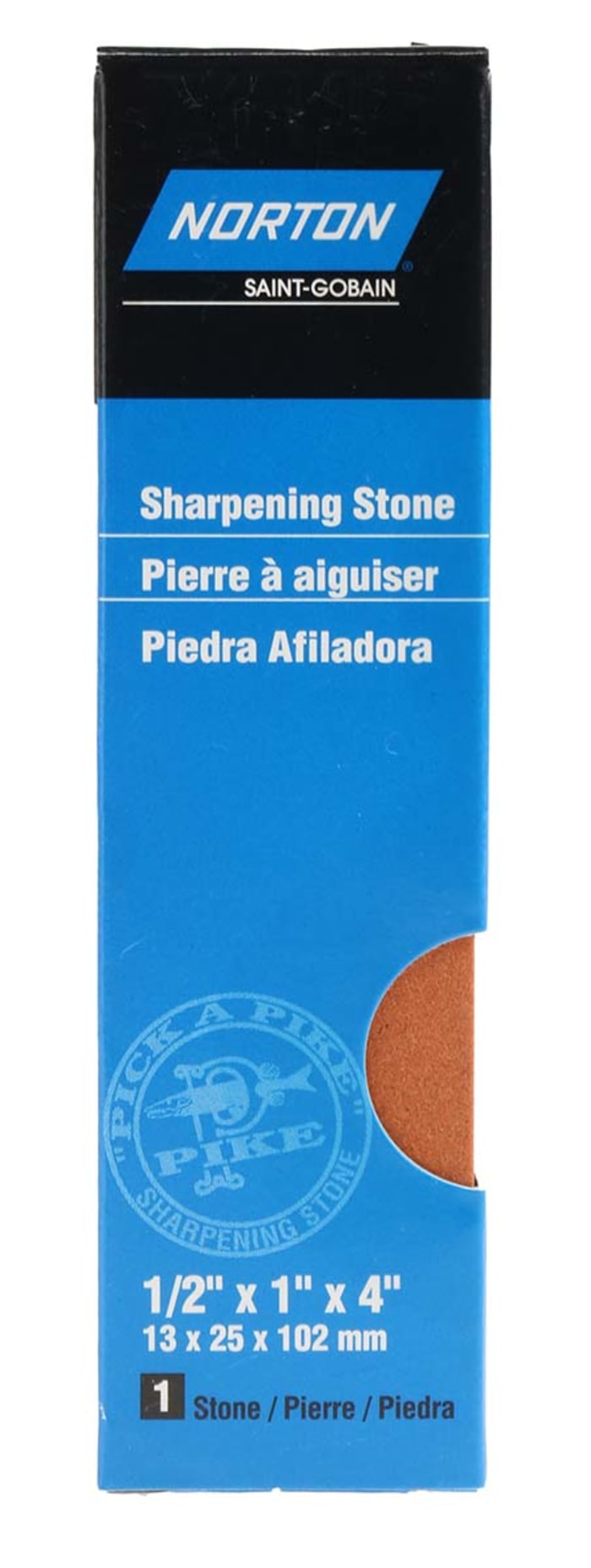 61463685585 Norton | Norton Fine Rectangular Sharpening Stone, 102mm x ...