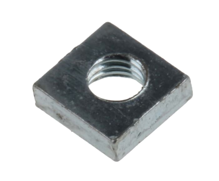 RS PRO | RS PRO M3 5.5mm Steel Square Nuts, Bright Zinc Plated Finish ...
