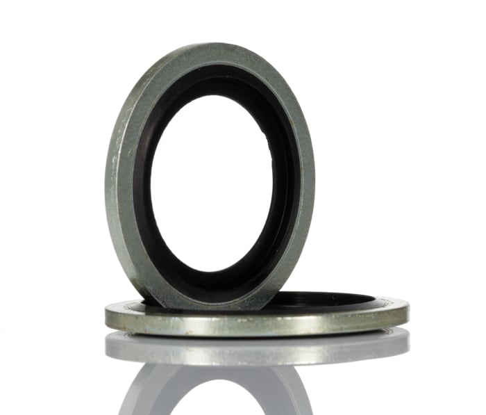 RS PRO | RS PRO Metric Bonded Seal Kit Nitrile, Kit Contents 125 Pieces ...