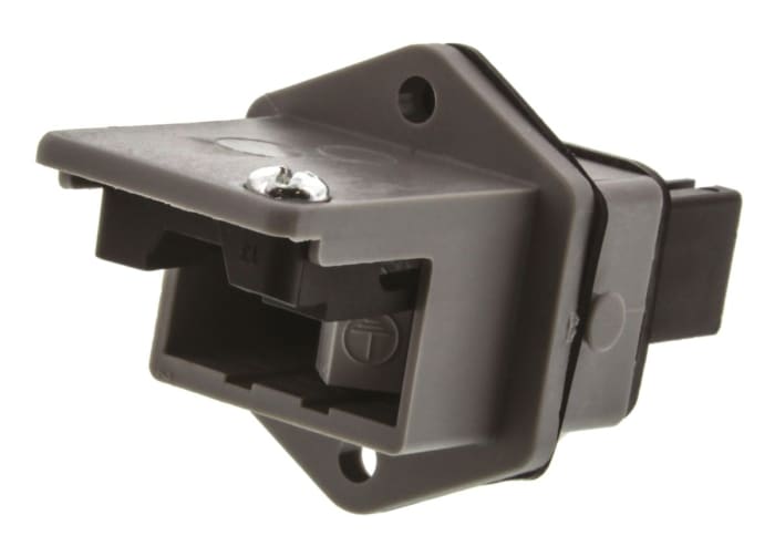 932142106 STAKEI 3 N Hirschmann | Hirschmann, ST IP54 Black, Grey Panel ...