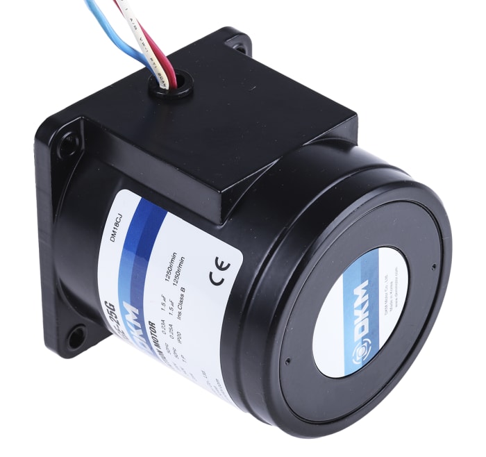 8IDGE-25G DKM | DKM Reversible Induction AC Motor, 25 W, 1 Phase, 4 ...