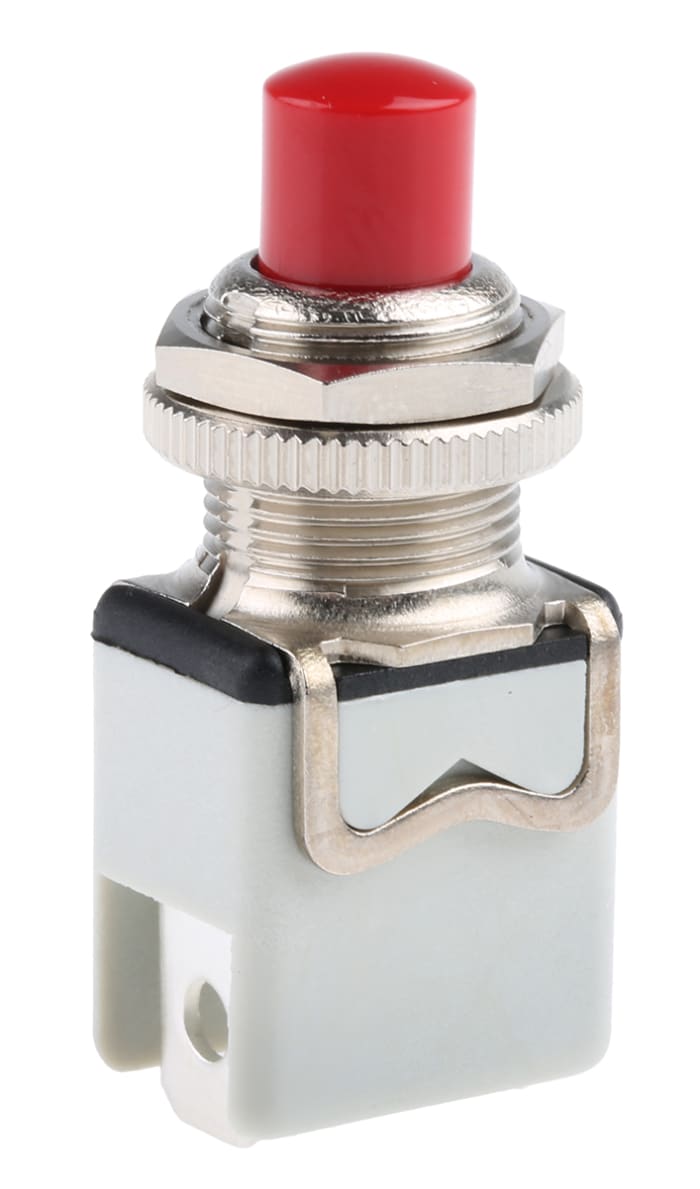 1213C RED APEM | APEM 1200 Series Push Button Switch, Momentary, Panel ...