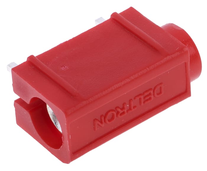 RS PRO | RS PRO Red Female Test Socket, 4 mm Connector, Plug-In ...