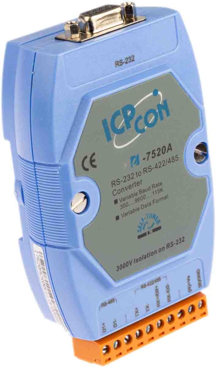 I-7520A ICP DAS USA | ICP DAS USA RS232, RS422, RS485 Ethernet Media Converter | 104-6162 | RS