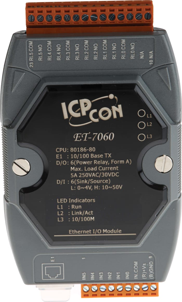 ET-7060 ICP DAS USA | ICP DAS USA Data Acquisition, 6 Channel(s) | 104-6171 | RS