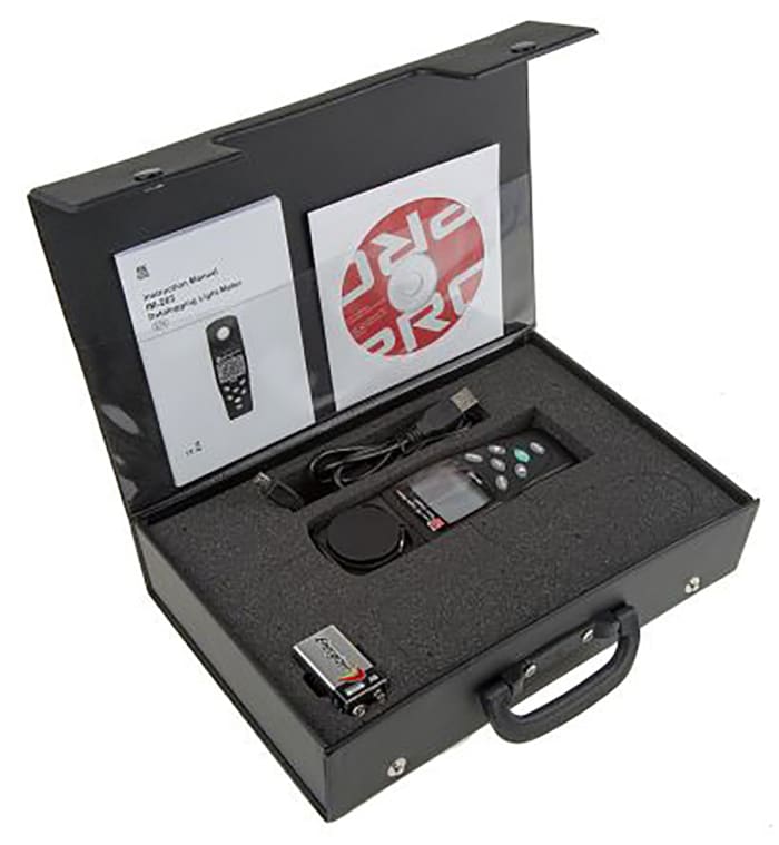 RS PRO | RS PRO IM203 Light Meter, 20lx to 200000lx, ±3 % | 106-5312 | RS