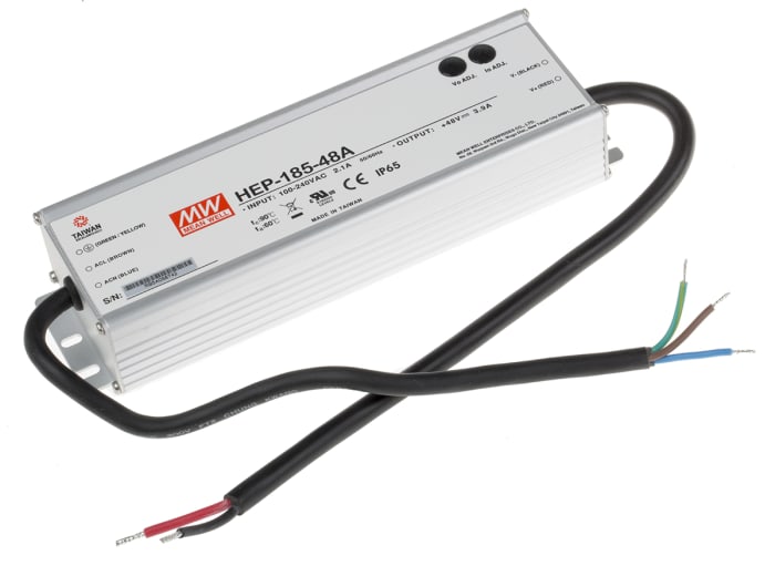 HEP-185-48A MEAN WELL | MEAN WELL Switching Power Supply, HEP-185-48A ...