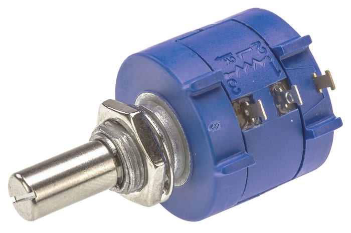 3590S-2-501L Bourns | Bourns 3590 500Ω Rotary Potentiometer 10-Turns 1 ...