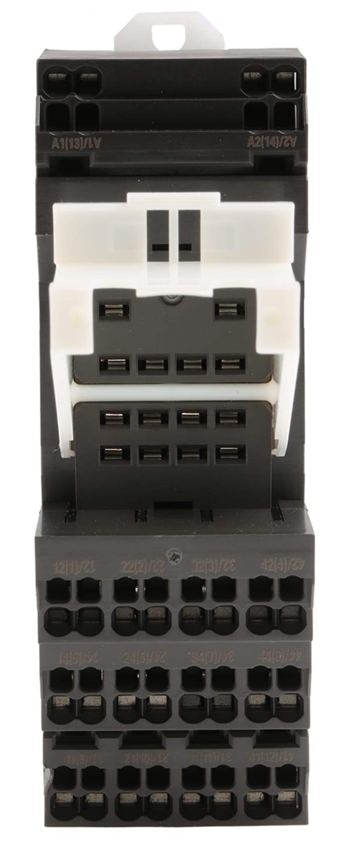 PYF-14-PU Omron | Omron 14 Pin 250V ac DIN Rail Relay Socket, for use ...