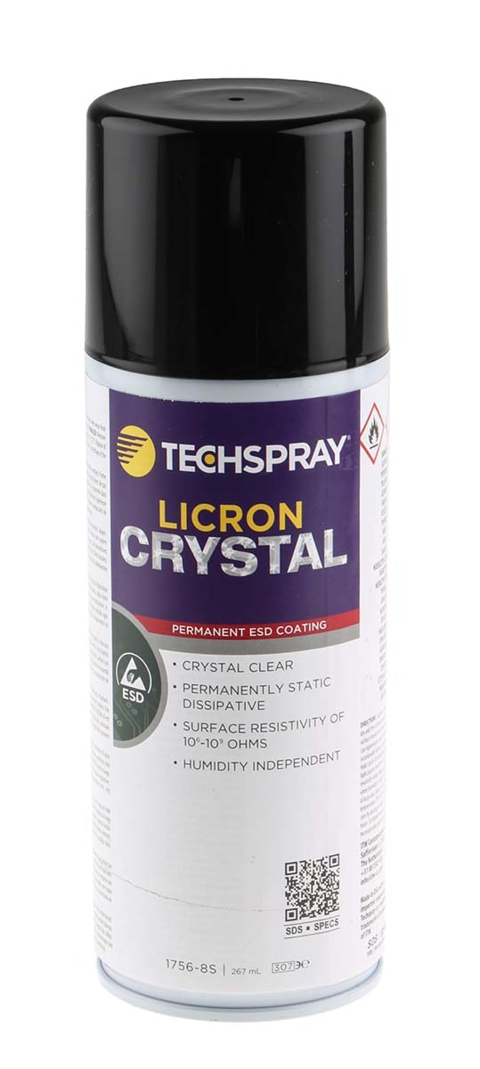 1756-8S Techspray | Techspray 267ml Anti-Static Spray | 111-3165 | RS
