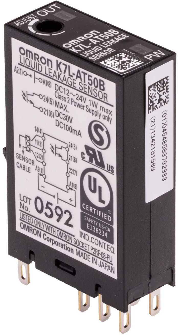 K7L-AT50B Omron | Omron K7L Series Liquid Leak Sensor -, DIN Rail 1 ...