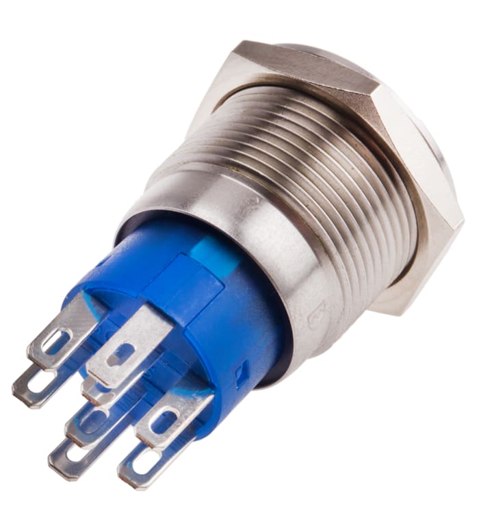 RS PRO | RS PRO Illuminated Push Button Switch, Latching, Panel Mount ...