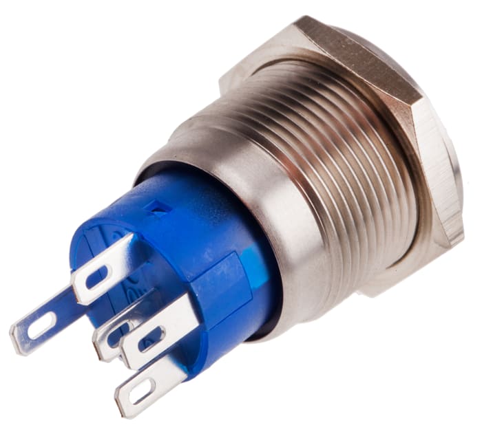 RS PRO | RS PRO Illuminated Push Button Switch, Latching, Panel Mount ...