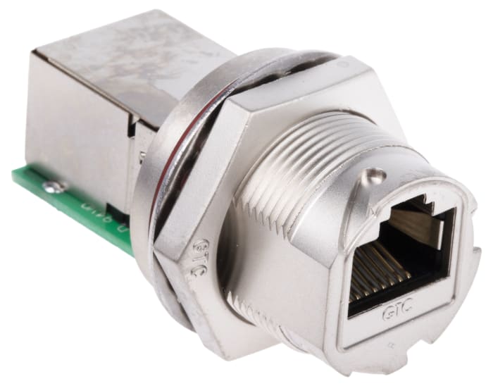 RS PRO | RS PRO Female RJ45 Connector, Panel Mount Straight 1 Port ...