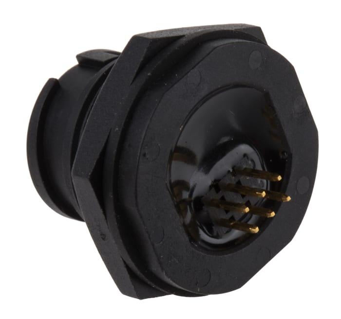 RS PRO | RS PRO Straight, Panel Mount, Socket Type Mini B IP67 USB ...