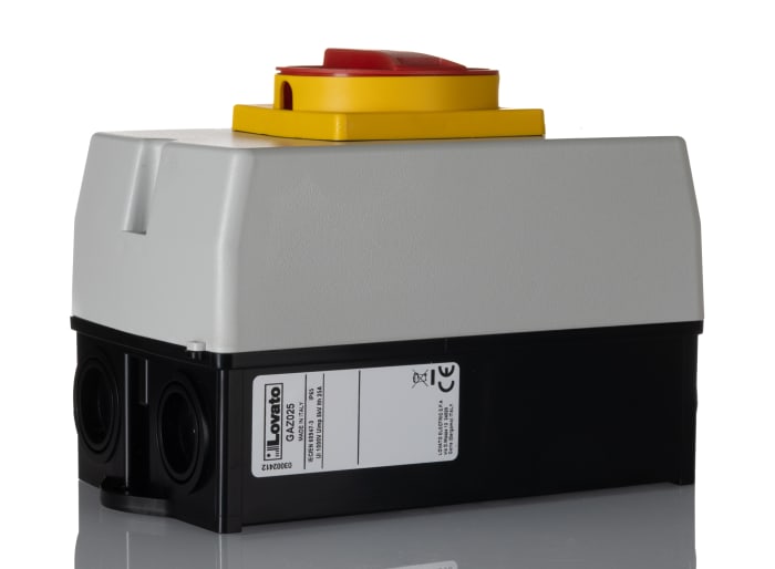 GAZ025 Lovato | Lovato 3 Pole Switch Disconnector - 25A Maximum Current ...