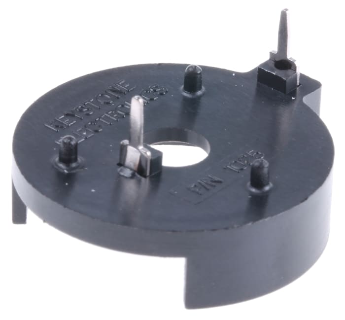 1025 Keystone | Keystone CR2450 Battery Holder, Top Spring Arm Contact ...