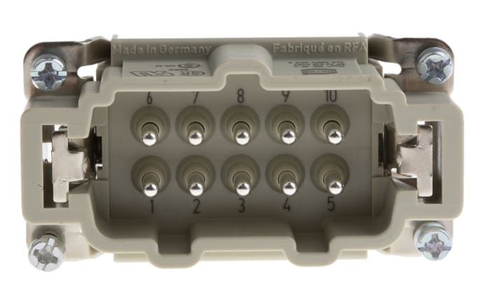 09330102601 HARTING | HARTING Heavy Duty Power Connector Insert, 16A ...