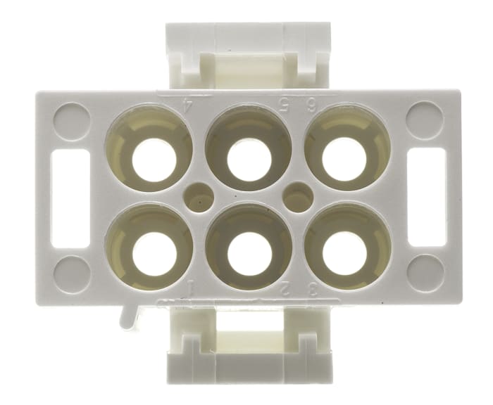 350715-1 TE Connectivity | TE Connectivity, Universal MATE-N-LOK Male Connector Housing, 6.35mm ...