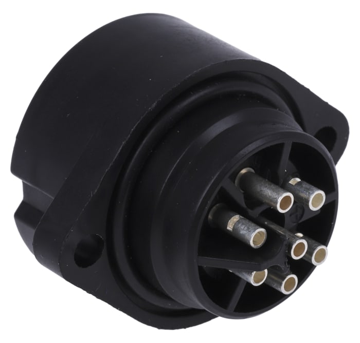 932325100 CA 6 GD Hirschmann | Hirschmann Circular Connector, 6 + PE ...