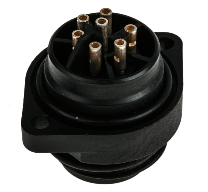 932326100 CA 6 GS Hirschmann | Hirschmann Circular Connector, 6 + PE ...