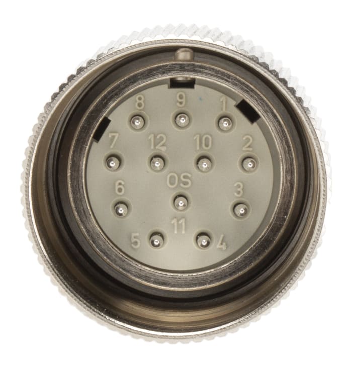00008718 Lapp | Lapp Circular Connector, 12 Contacts, Panel Mount, Plug ...