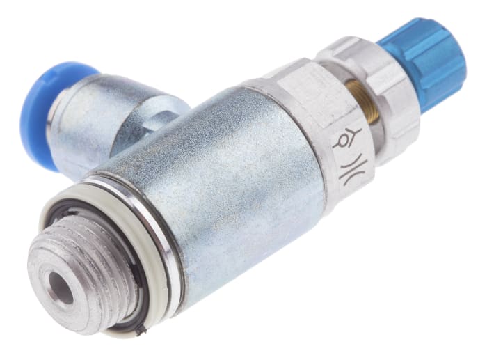 GRLA-1/8-QS-4-RS-D Festo | Festo GRLA Series Tube Exhaust Valve, 4mm Tube Inlet Port x G 1/8 ...