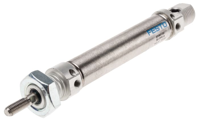 DSNU-16-50-PPV-A Festo | Festo Pneumatic Cylinder - 19230, 16mm Bore, 50mm Stroke, DSNU Series ...