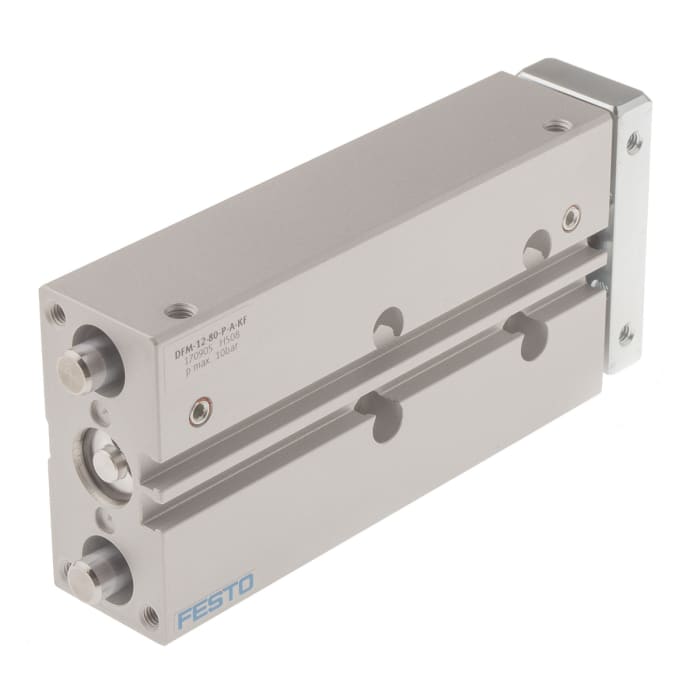 DFM-12-80-P-A-KF Festo | Festo Pneumatic Guided Cylinder - 170905, 12mm ...