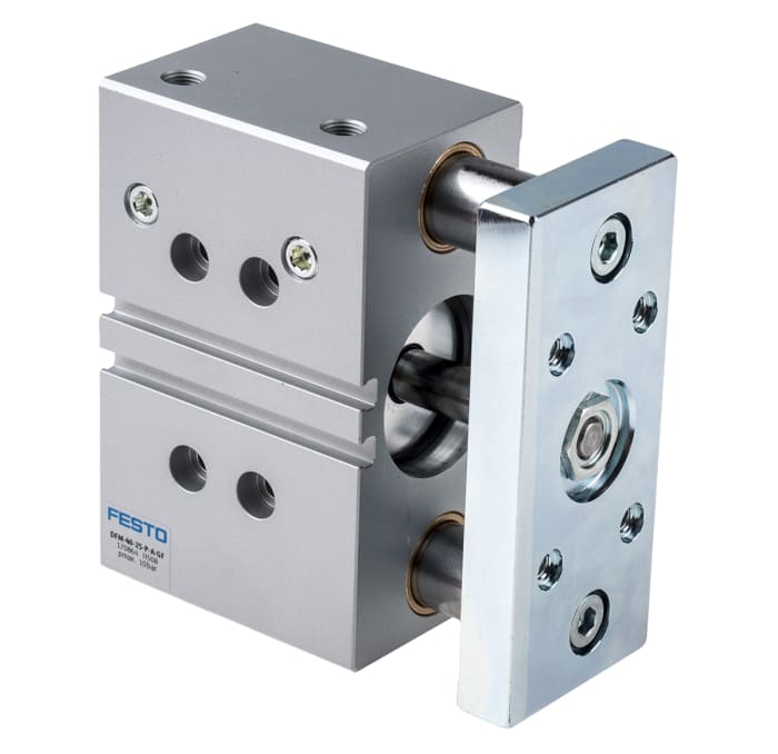 DFM-40-25-P-A-GF Festo | Festo Pneumatic Guided Cylinder - 170864, 40mm ...