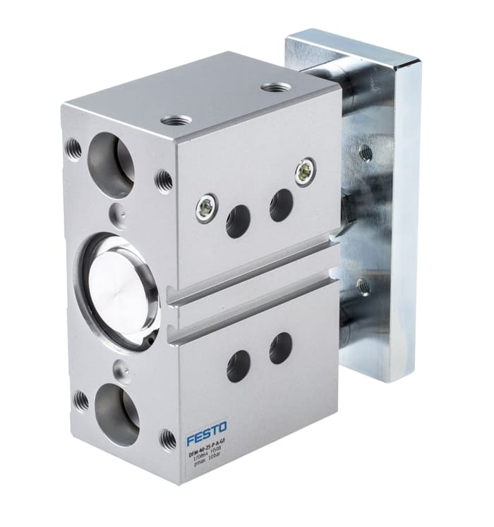 DFM-40-25-P-A-GF Festo | Festo Pneumatic Guided Cylinder - 170864, 40mm ...