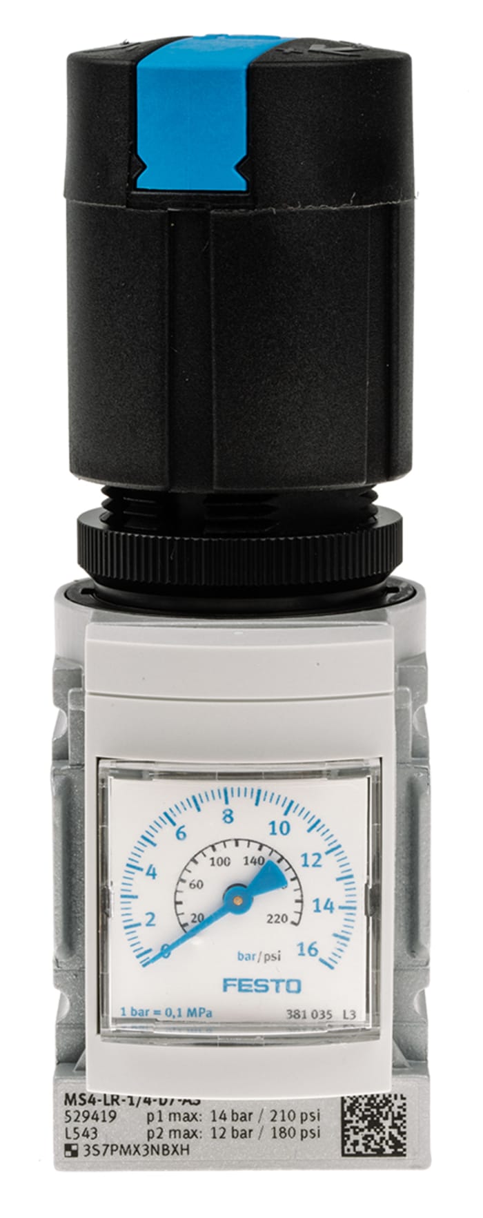 MS4-LR-1/4-D7-AS Festo | Festo G 1/4 Pneumatic Regulator - 0.5bar to ...