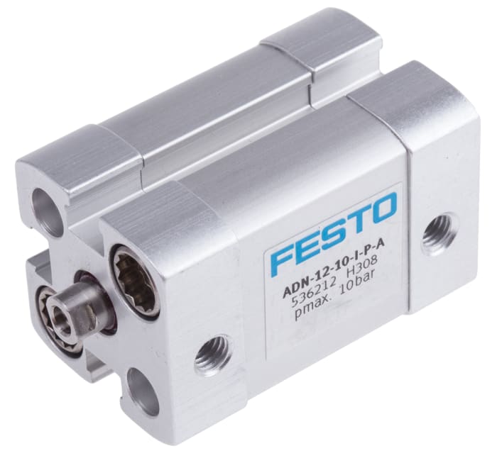 ADN-12-10-I-P-A Festo | Festo Pneumatic Cylinder - 536212, 12mm Bore ...