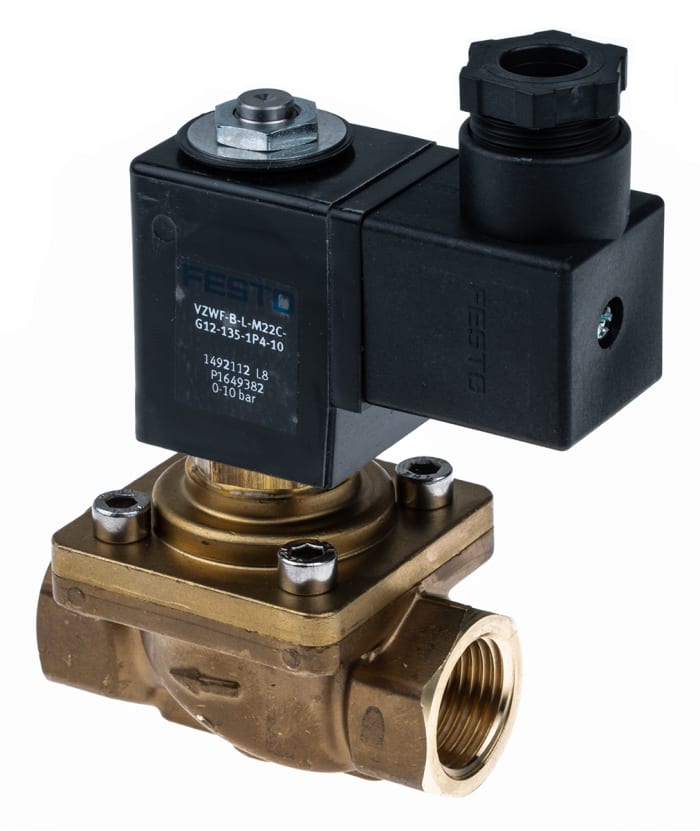 VZWF-B-L-M22C-G12-135-1P4-10 Festo | Festo 2/2 Solenoid Valve ...
