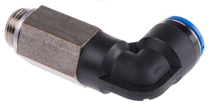 QSLL-G3/8-12 Festo | Festo QS Series Elbow Threaded Adaptor, G 3/8 Male to Push In 12 mm ...