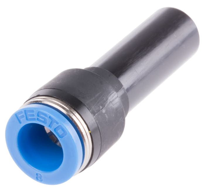 QS-10H-8 Festo | Racor neumático Festo QS, Boquilla reductora, con. A Encaje a presión de 10 mm ...