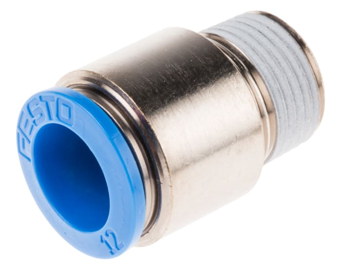 QS-3/8-12-I Festo | Festo QS Series Straight Threaded Adaptor, R 3/8 ...